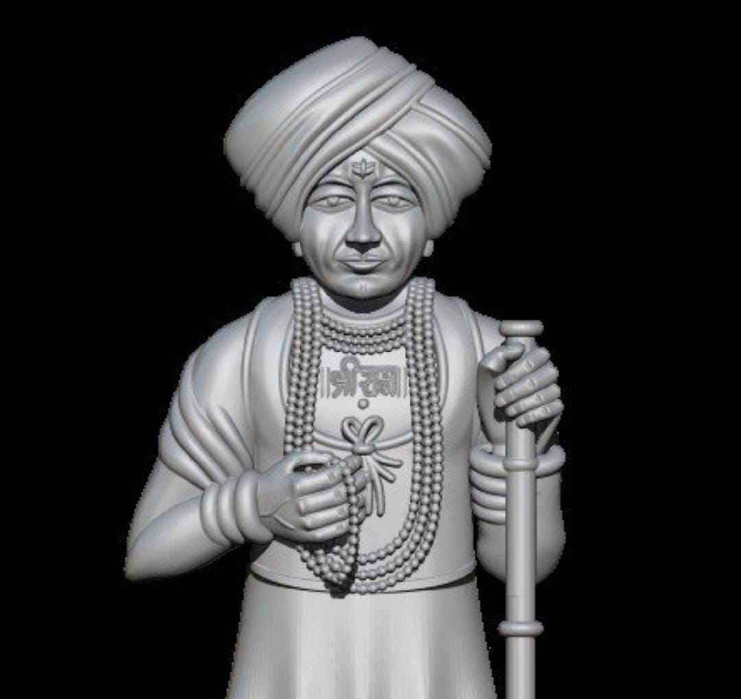 jalaram baba 3d model stl file